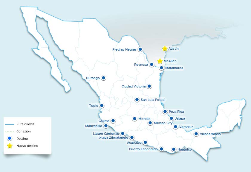Aeromar Airlines (VW): Reserva boletos aéreos de Aeromar Airlines con ...
